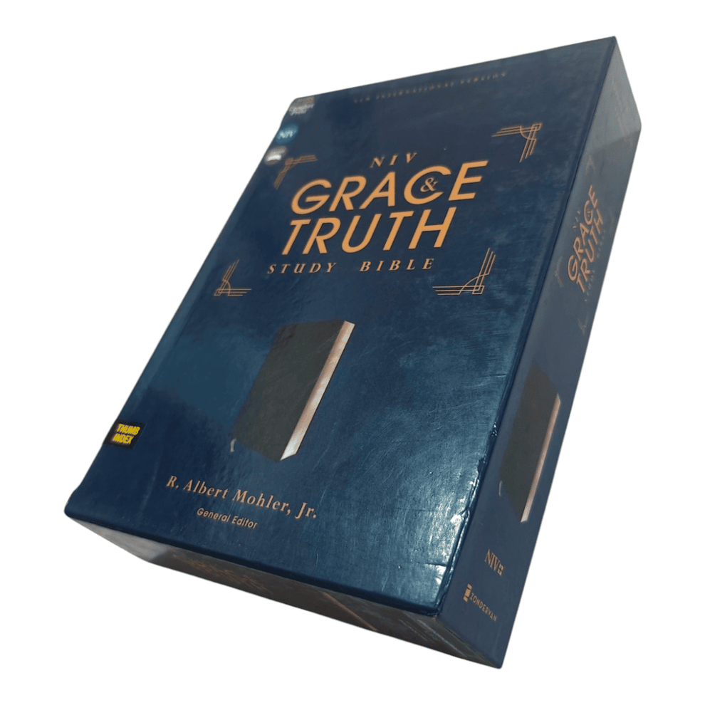 NIV Grace and Truth Study Bible with Thumb Index – Themed Study Notes ...