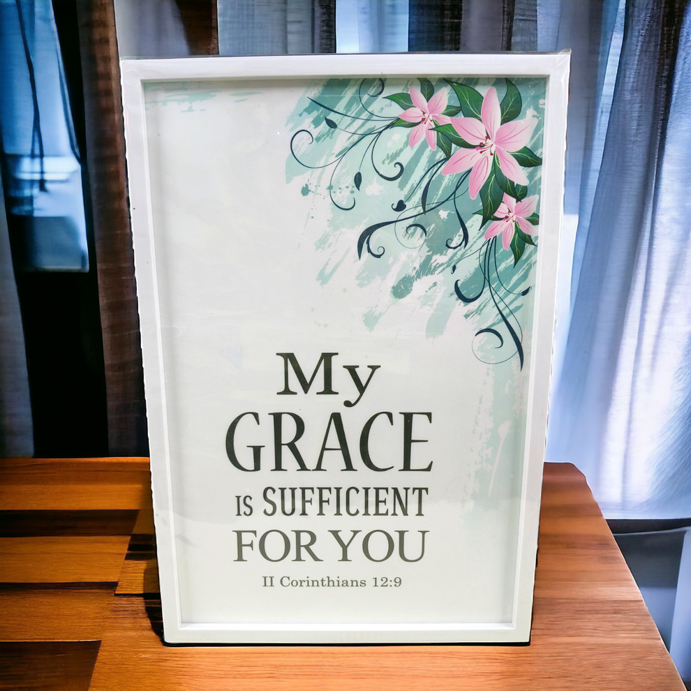 Premium English Bible Verses Photo Frame | Hanging Frame | High Qualit ...